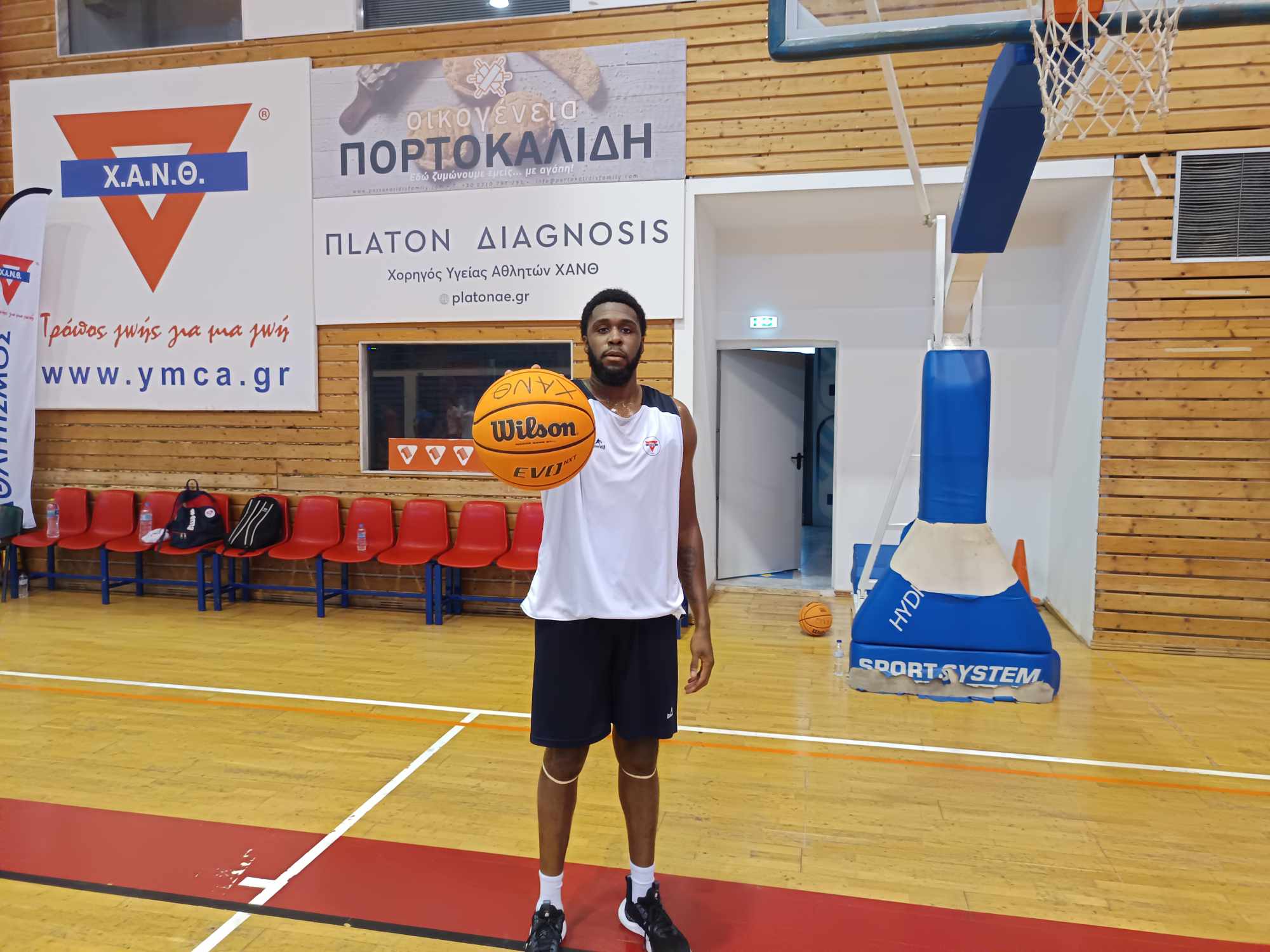 ΜΠΑΣΚΕΤ: O Joshua Lusane στην Χ.Α.Ν.Θ. - Χ.Α.Ν.Θ.