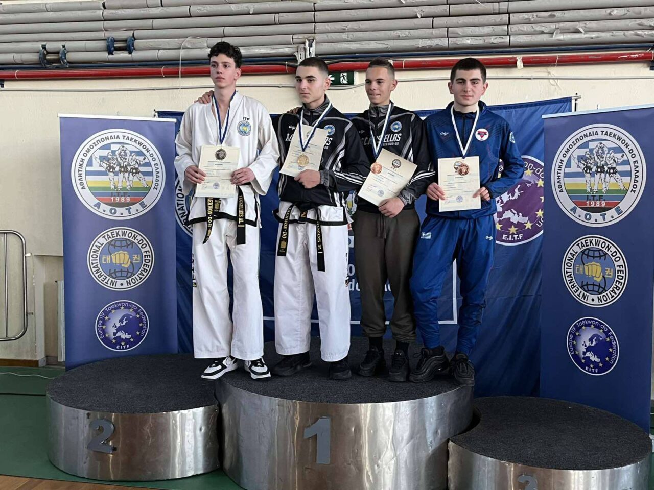 «Σάρωσε» τα μετάλλια η ομάδα Taekwon-Do της Χ.Α.Ν.Θ. - Δυο πολύτιμες ...
